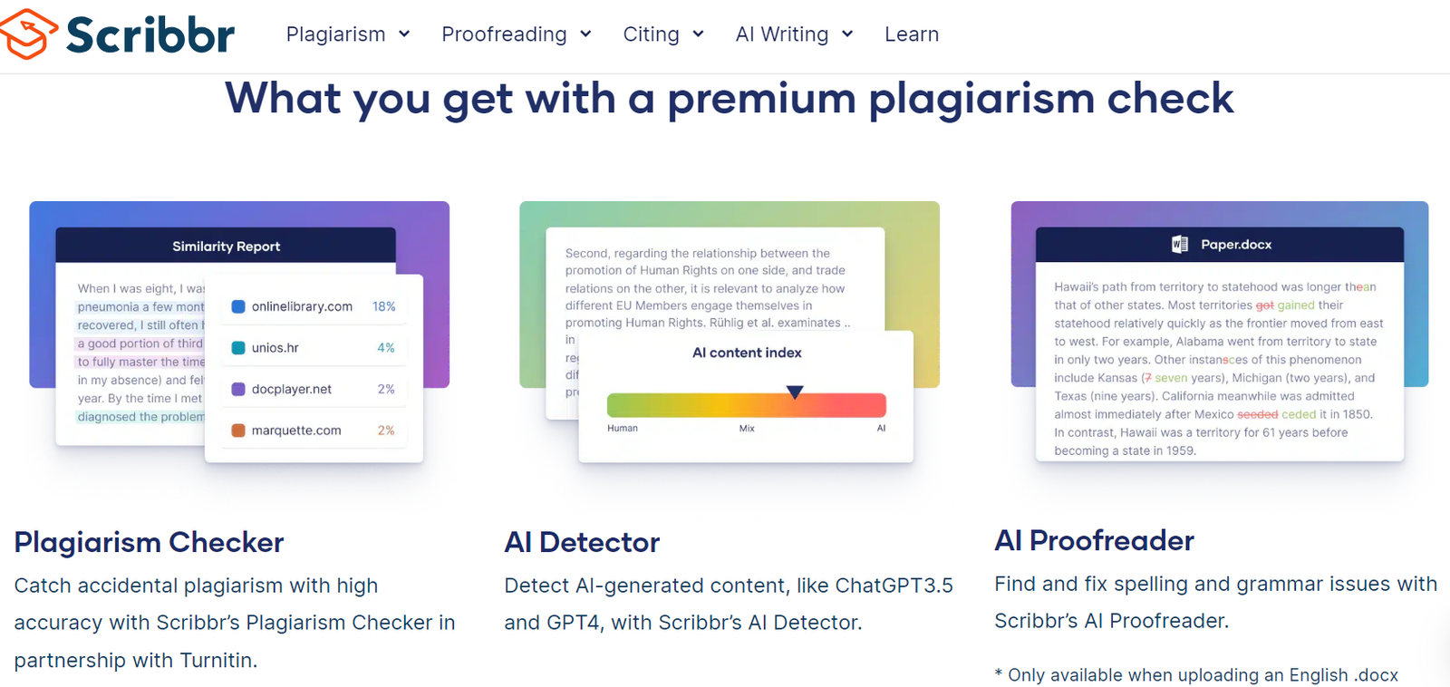 Scribbr AI Detector vs Turnitin's AI Detector: A Comprehensive ...